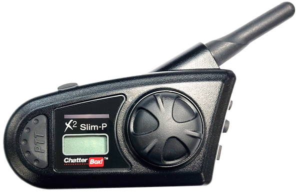 X2 SLIM-P LONG RANGE GMRS/FRS HELMET COMMUNICATOR – Chatterboxusa